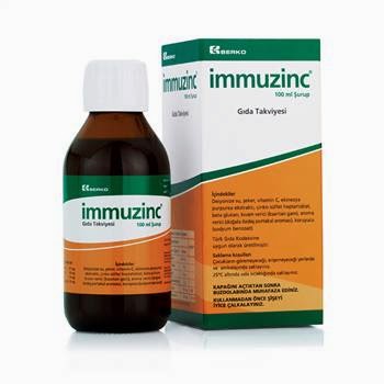 Eczane Ürünleri: İmmuzinc Şurup 100ml